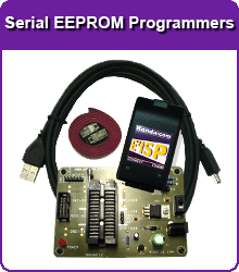 Serial EEPROM and AT17LV/F ISP Programmer